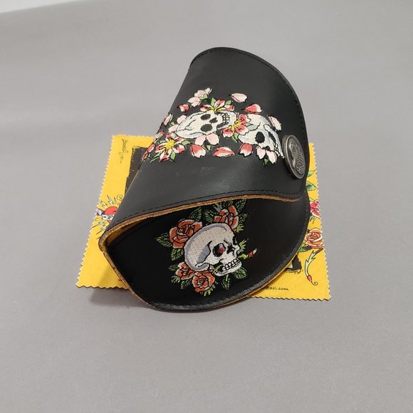 Ed Hardy | Accessories | Vintage Ed Hardy Sunglasses Ehs22 Skulls And ...